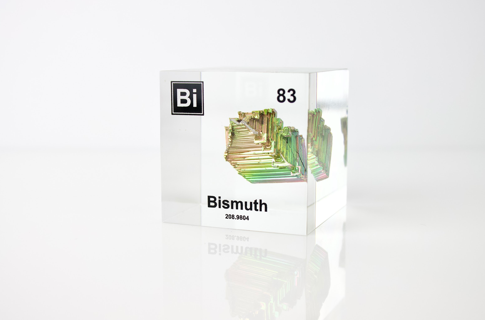 Bismuth Element Cube - 2" Acrylic Display - Atomic Number 83 – Stemcell ...