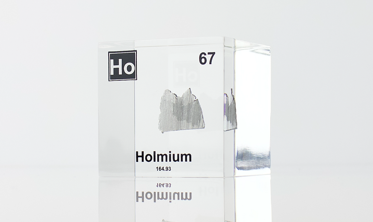 Holmium Element Cube - 2" Acrylic Display - Atomic Number 67 – Stemcell ...