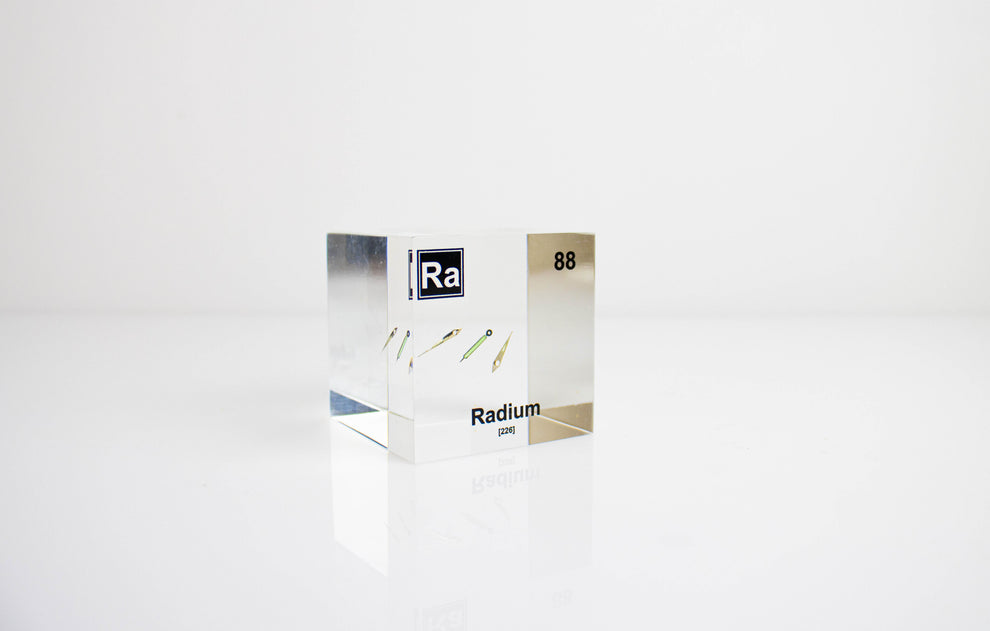 Radium Element Cube - 2" Acrylic Display - Atomic Number 88 – Stemcell ...