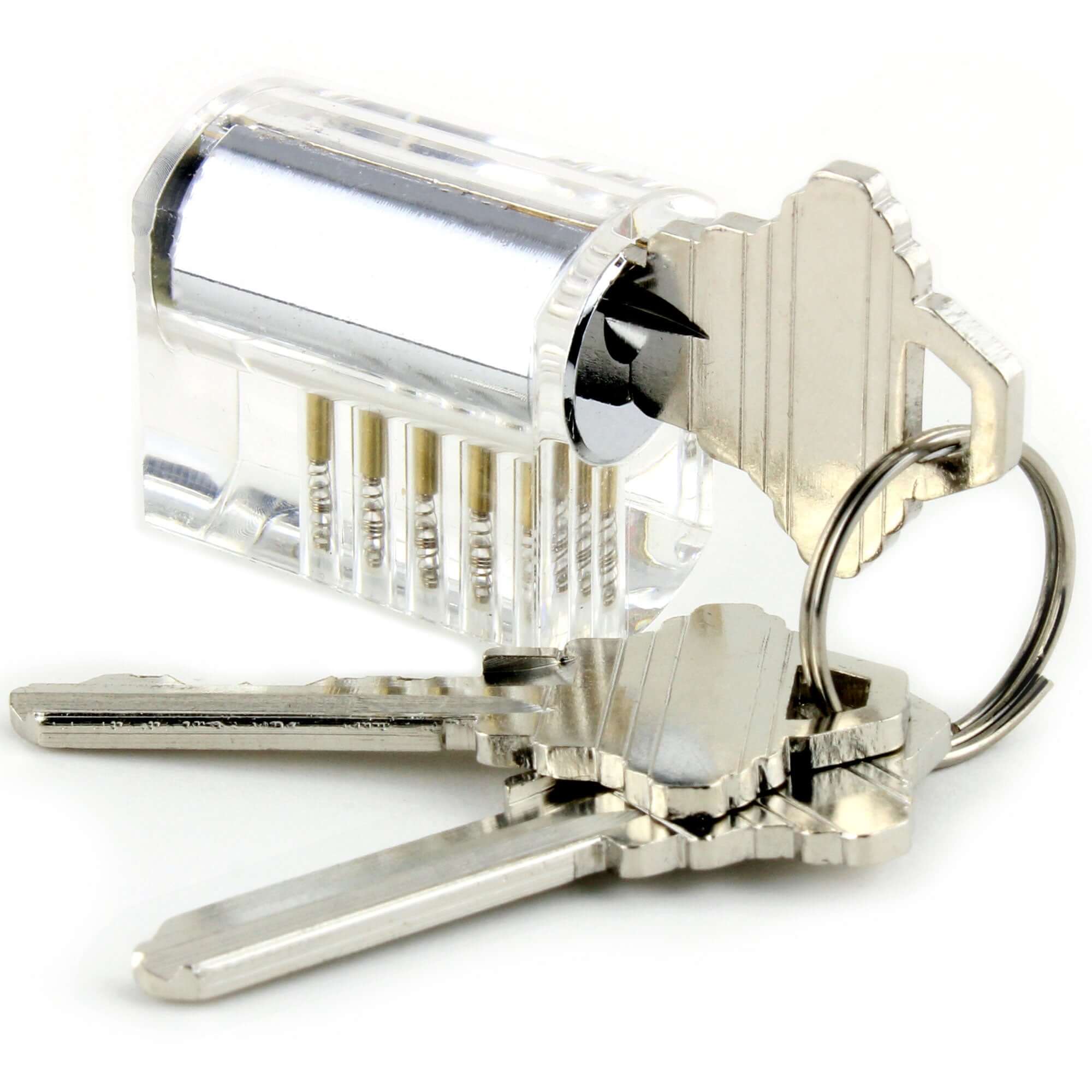 Dangerfield Clear Acrylic Practice Lock - Standard Pins - Medium diffi ...