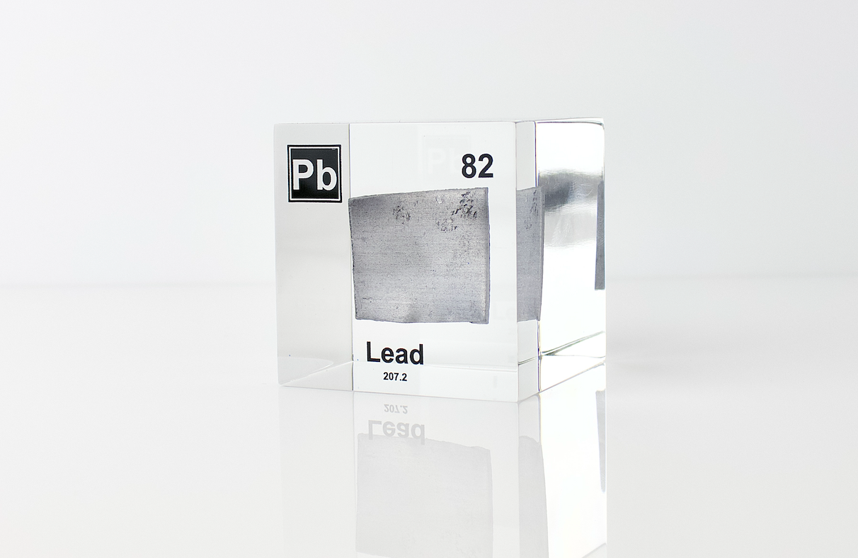 Lead Element Cube - 2" Acrylic Display - Atomic Number 82 – Stemcell ...