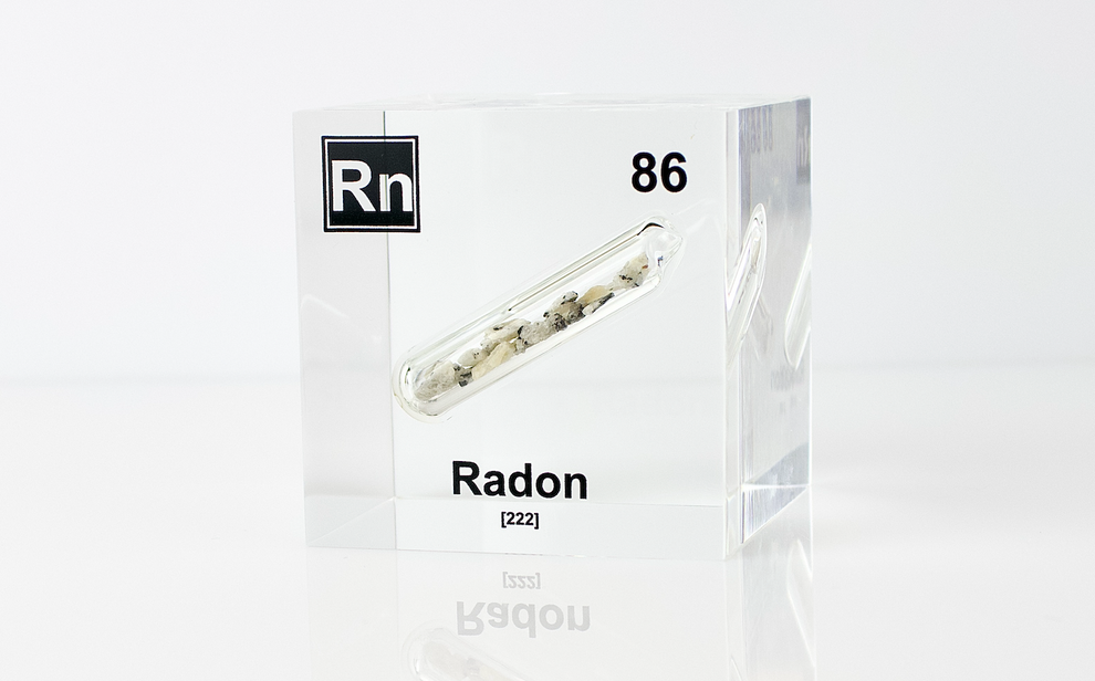 Radon Element Cube - 2" Acrylic Display - Atomic Number 86 – Stemcell ...